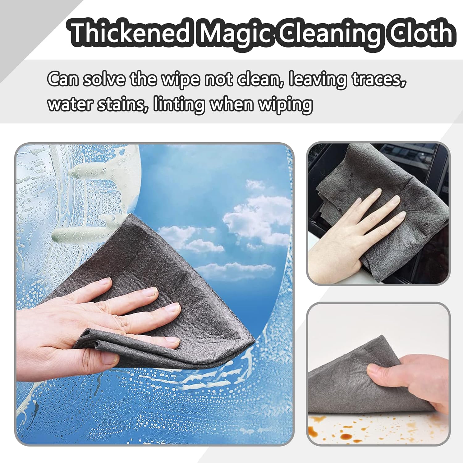 Thickened Magic Cleaning Cloth (5 Pcs) – Zazza